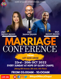 Marriage conference Template | PosterMyWall