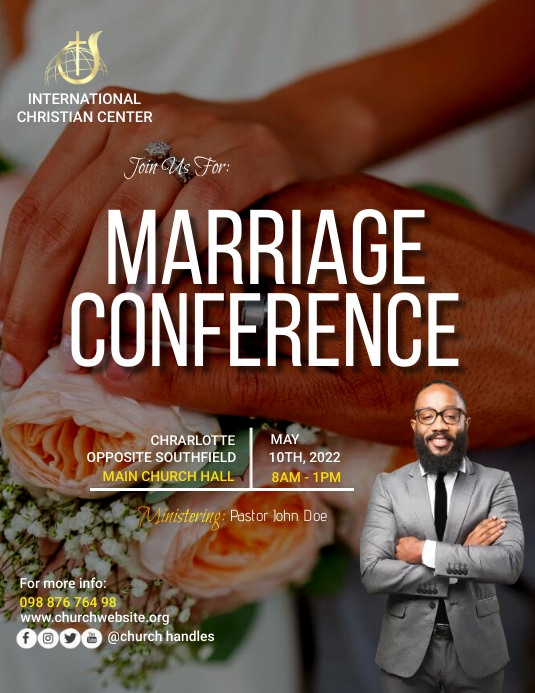 marriage conference Template | PosterMyWall