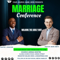 marriage conference Template | PosterMyWall