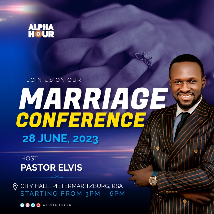 Copy of Marriage Conference | PosterMyWall