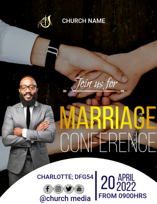 marriage conference Template | PosterMyWall