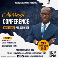 marriage conference Template | PosterMyWall