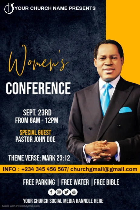 marriage conference Template | PosterMyWall
