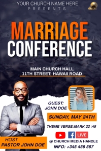 marriage conference Template | PosterMyWall