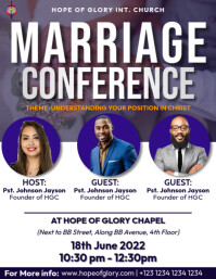 marriage conference Template | PosterMyWall