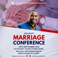 marriage conference flyer template | PosterMyWall