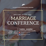 marriage conference flyer template | PosterMyWall