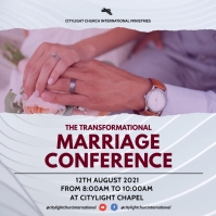 marriage conference flyer template | PosterMyWall