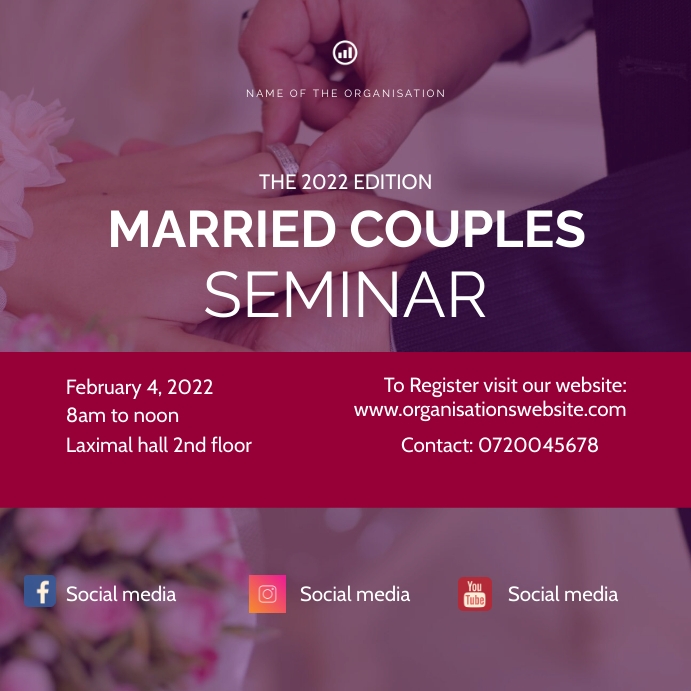 marriage counselling poster Template | PosterMyWall