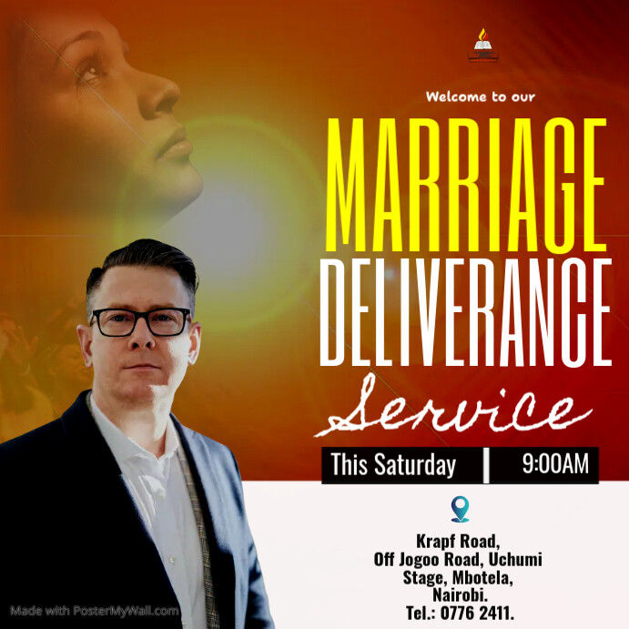 Marriage Deliverance Service Template | PosterMyWall