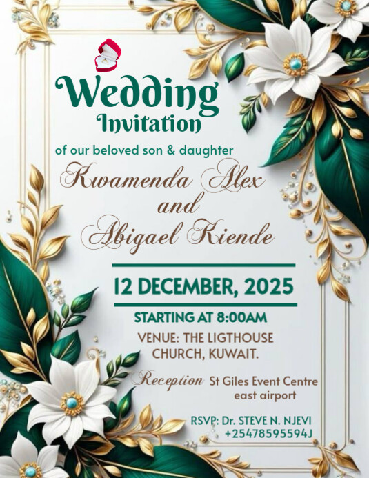 MARRIAGE INVITATION CARD 2025,2026,2027,2028,2029,2030 Template ...
