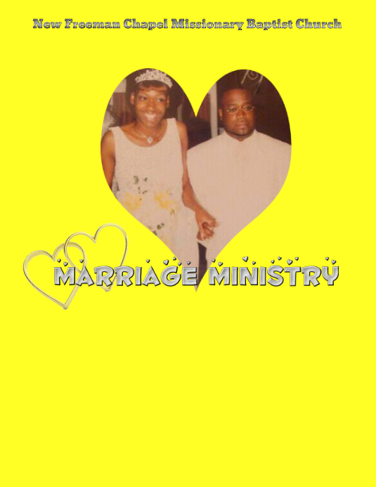 Marriage Ministry Template | PosterMyWall