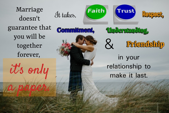 Marriage Quote Template | PosterMyWall