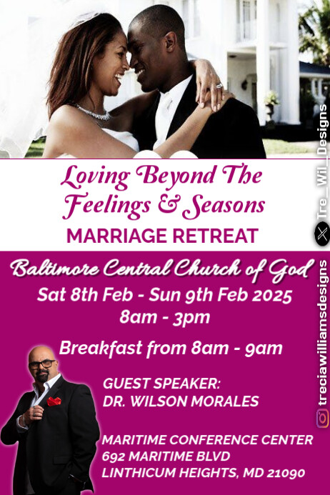 Marriage Retreat Template | PosterMyWall