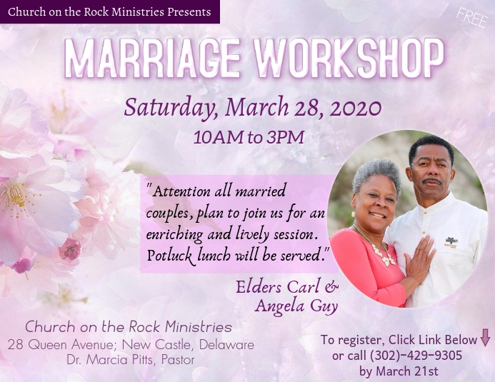 Marriage workshop flyer Template | PosterMyWall