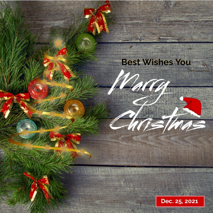 Marry Christmas! Template | PosterMyWall
