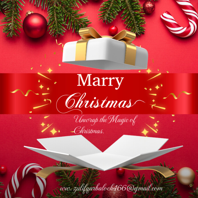 Marry Christmas Template | PosterMyWall