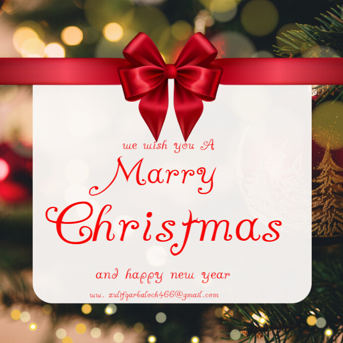 Marry Christmas Template | PosterMyWall