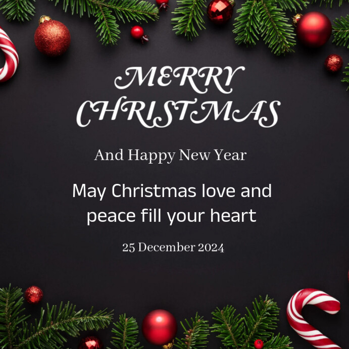 Marry Christmas Template | PosterMyWall