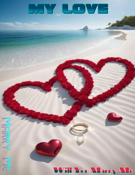 Marry me Template | PosterMyWall
