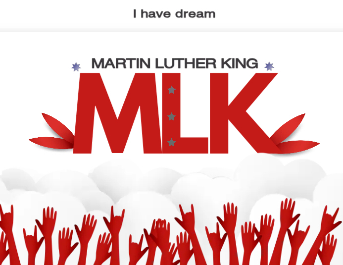 Martin Luther Jr. Flyers Design Template | PosterMyWall