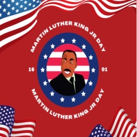 Martin Luther King Jr. Day Instagram Post Template | PosterMyWall
