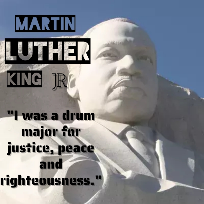 Martin luther king birthday poster Template | PosterMyWall