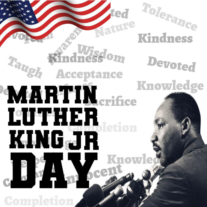 Martin Luther king day 2025 Template | PosterMyWall