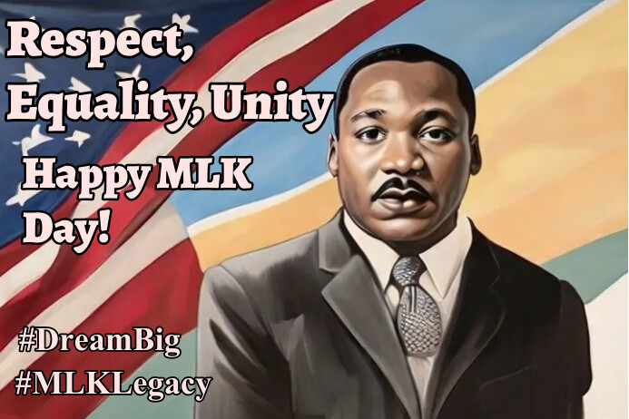 Martin Luther king day Banner Template | PosterMyWall