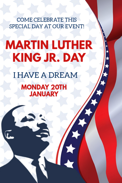 Copy of Martin Luther King Day Celebration Poster. | PosterMyWall