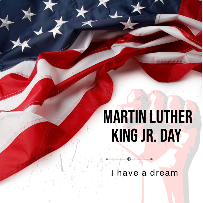 Martin Luther King Day Template | PosterMyWall