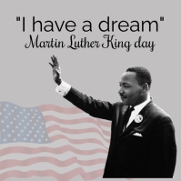 Martin luther day instagram post Template | PosterMyWall