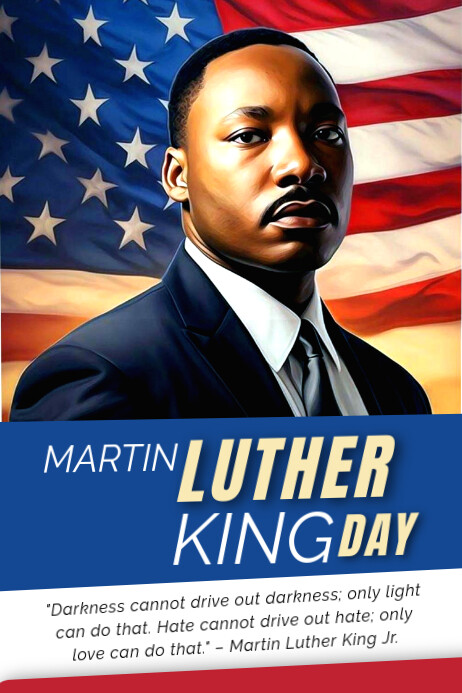 Martin Luther king day Template | PosterMyWall
