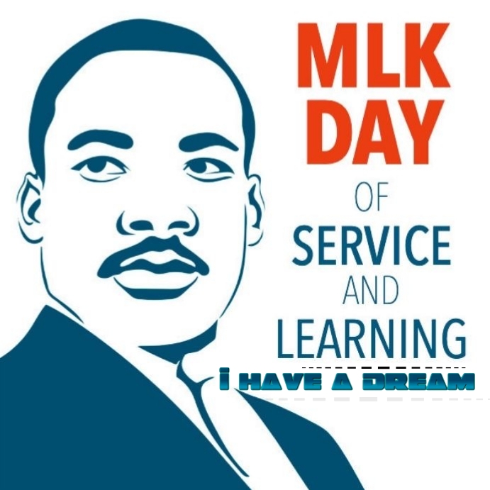 Martin Luther king day instagram post Template | PosterMyWall