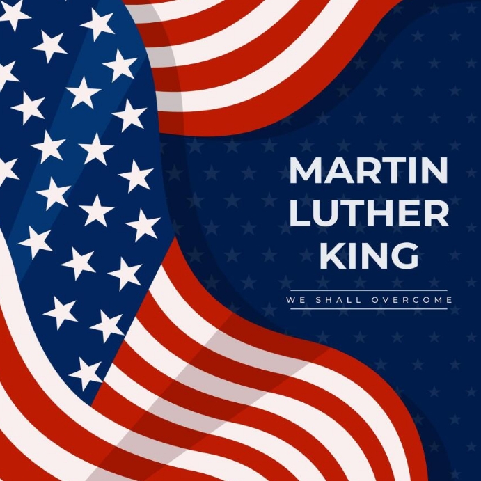 Martin Luther king day poster design template | PosterMyWall