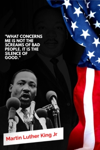 Martin Luther King poster Template | PosterMyWall