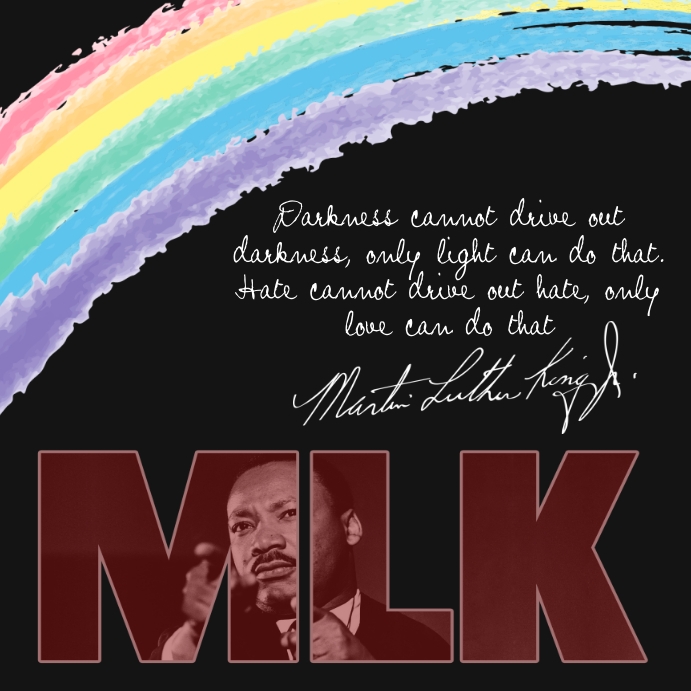 Martin Luther King Jr, MLK day Template | PosterMyWall