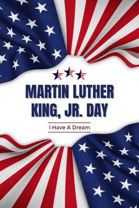 Martin Luther king Jr Day Poster 2026 Template | PosterMyWall