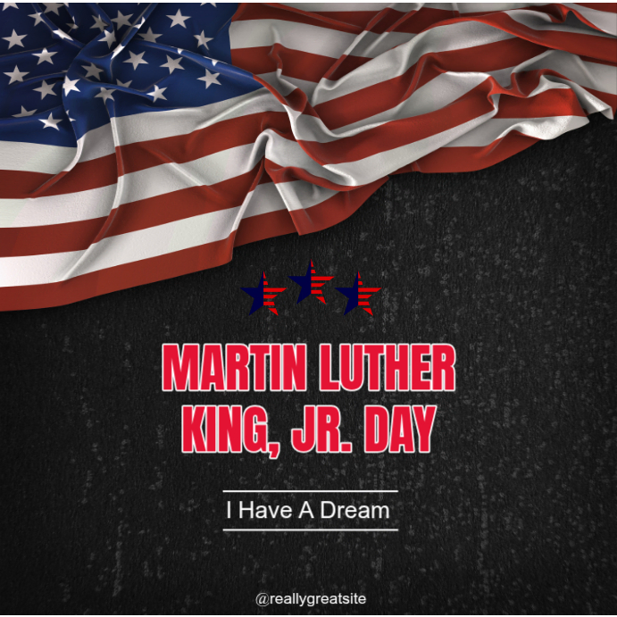 Martin Luther king Jr Day Poster 2026 Template | PosterMyWall