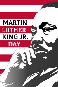 MLK Martin Luther King Jr Day Poster 2025 Template | PosterMyWall