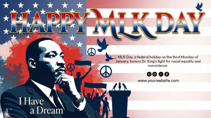 Martin Luther King Jr Template | PosterMyWall