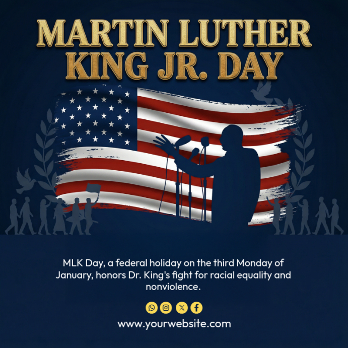 Martin Luther King Jr Template | PosterMyWall