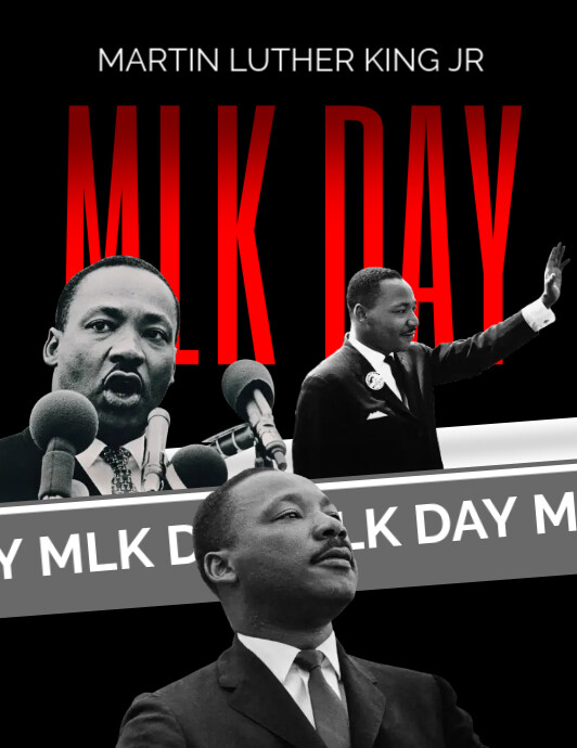 Martin luther king Jr flyer 2023 Template | PosterMyWall