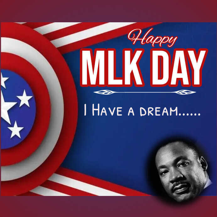 Martin Luther king Jr Instagram post (1) Template | PosterMyWall