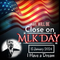 Martin Luther king Jr Instagram post Template | PosterMyWall