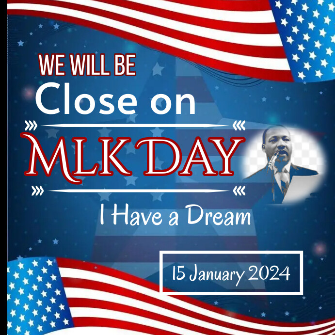 Martin Luther king Jr Instagram post (2) Template | PosterMyWall