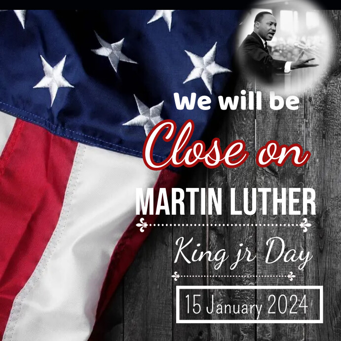 Martin Luther king Jr Instagram post (2) Template | PosterMyWall
