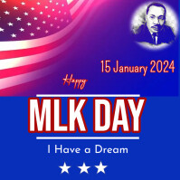 Martin Luther king Jr Instagram post Template | PosterMyWall