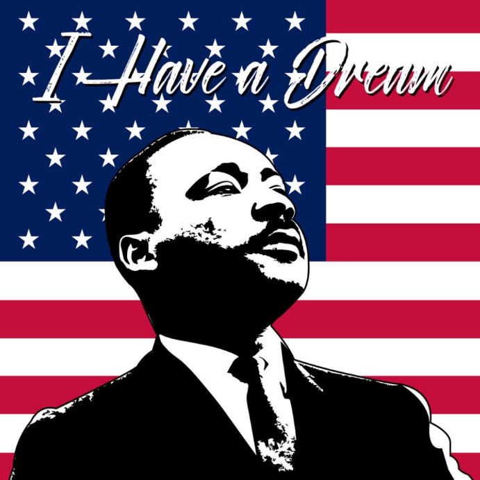 Martin Luther King Jr MLK day template design | PosterMyWall
