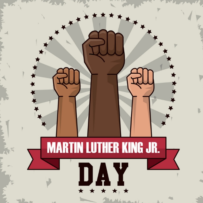 Martin Luther King Jr MLK day template design | PosterMyWall